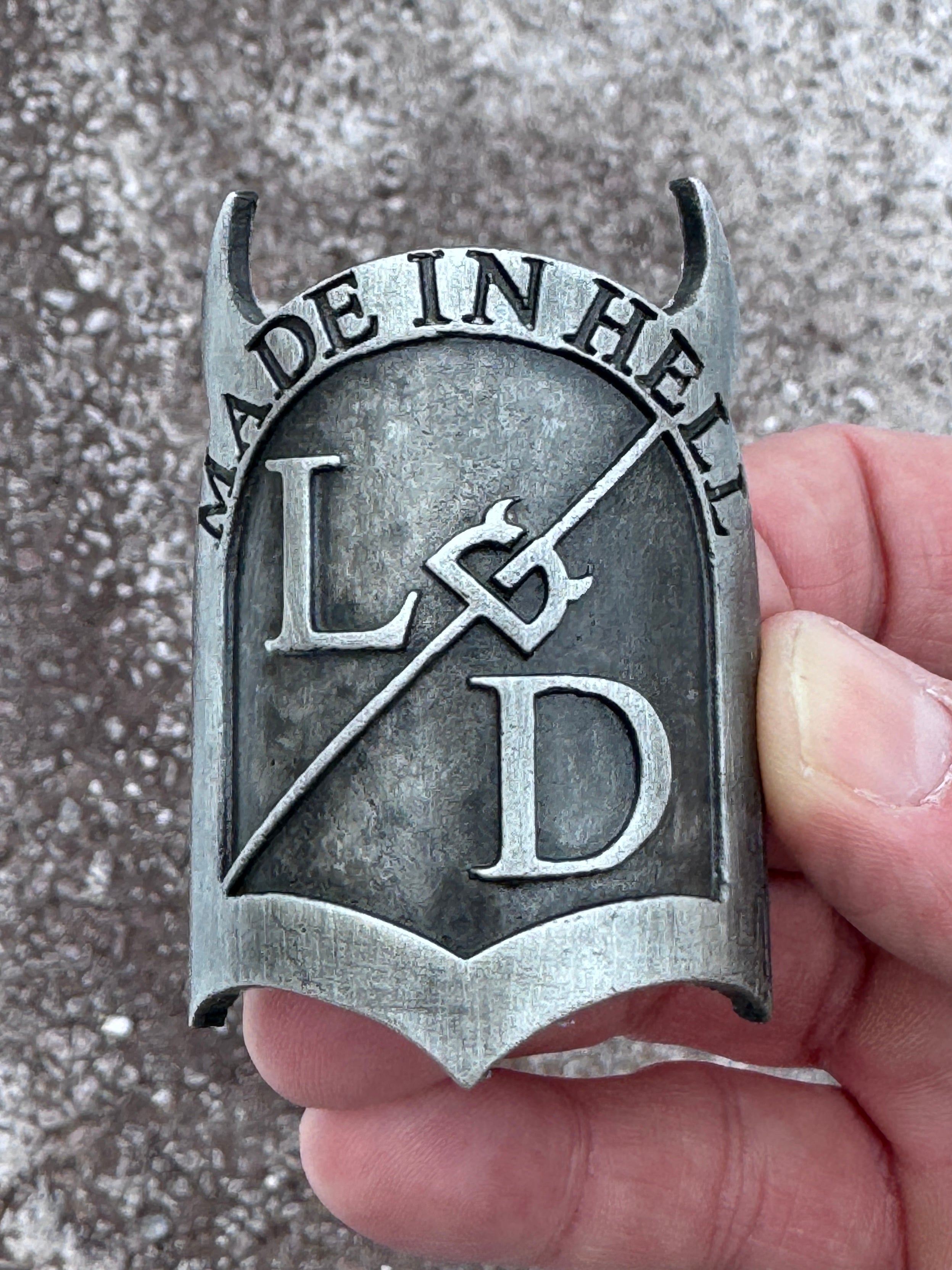 Made In Hell Badge – Little Devil Brand